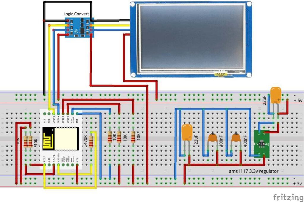 Noob's Guide to Nextion Displays with ESP8266 | NodeMCU | WeMos D1 Mini - All about Automation ...